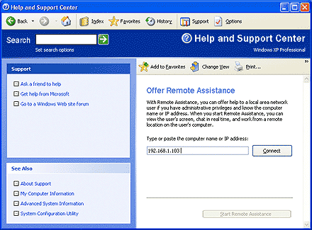 Troubleshooting Windows XP Professional with the Remote Assistant, Part 2